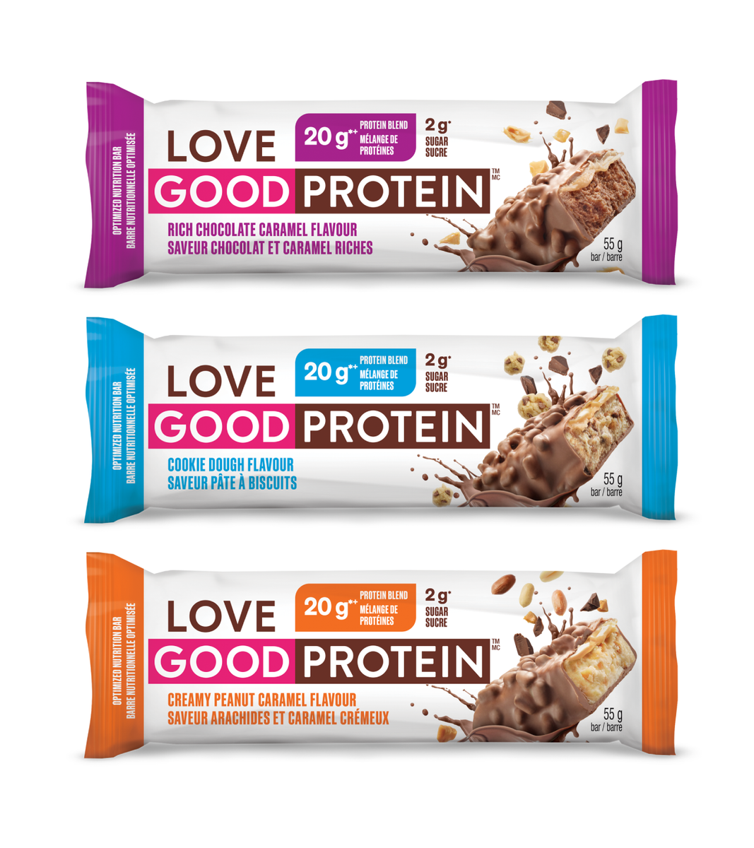 Protein Bars Variety Pack | Best Low Sugar Protein Bars | Love Good Fats